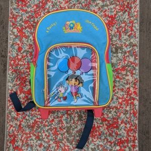 Nickelodeon | Accessories | Vintage Dora Explorer Rolling Backpack Kids ...